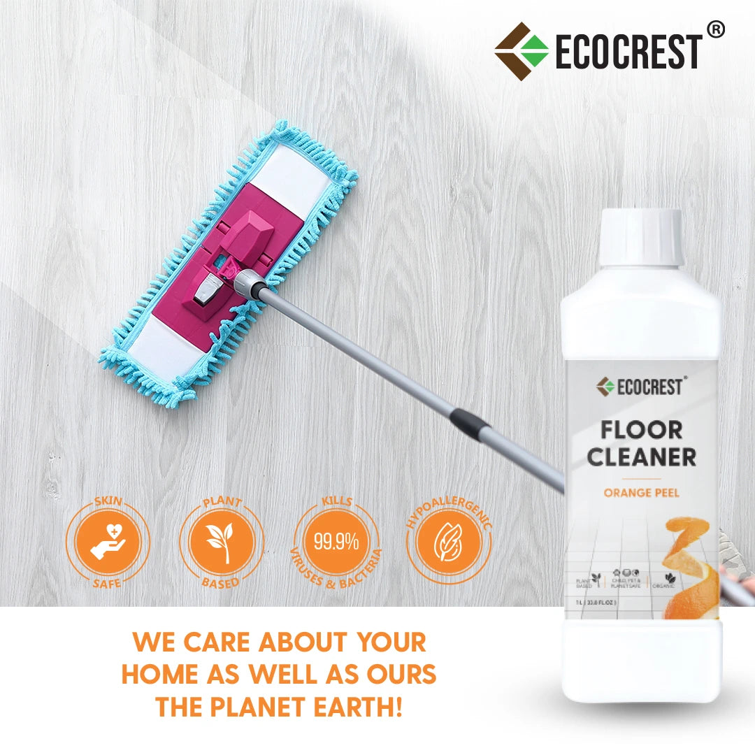 FLOOR CLEANER 1L Chemical Free - Plant-based - Natural – ECOCREST
